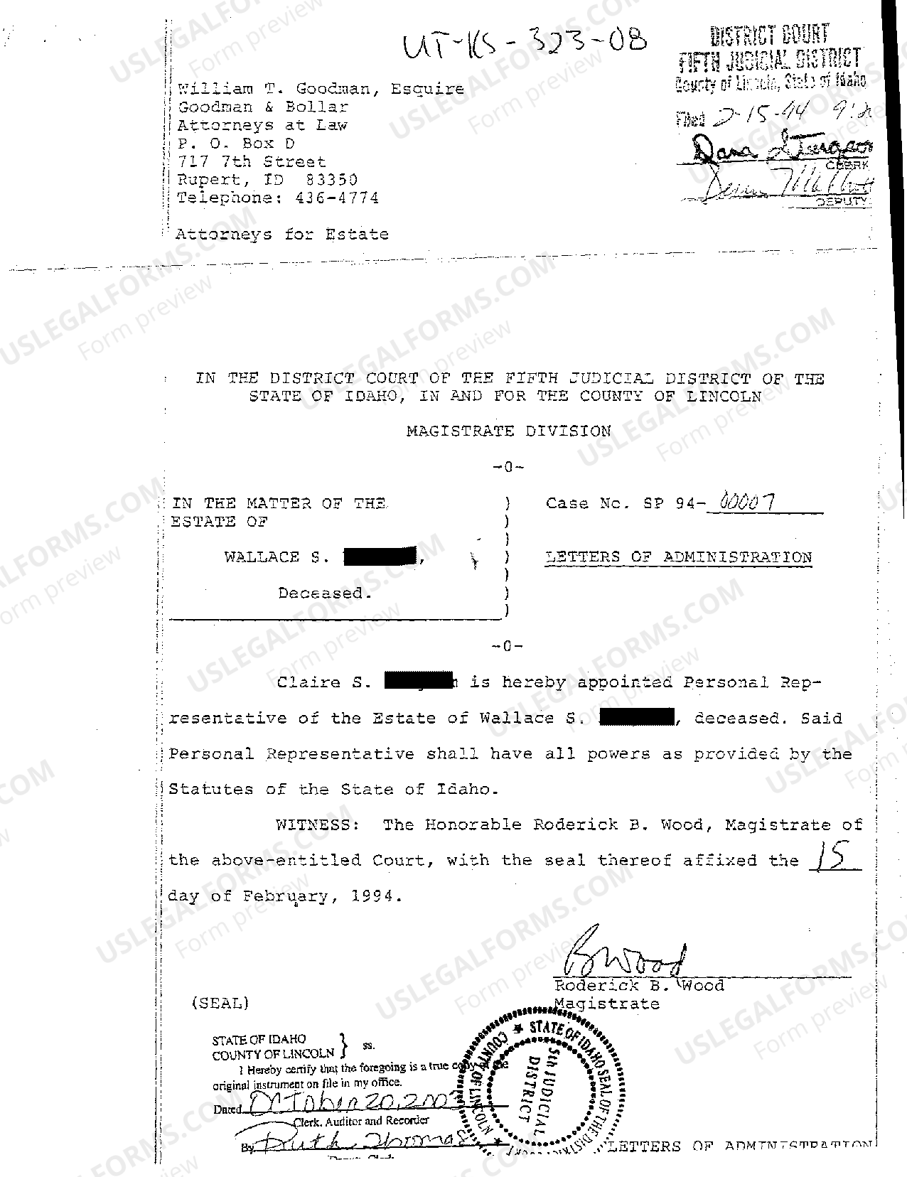 Utah Letters of Administration | US Legal Forms