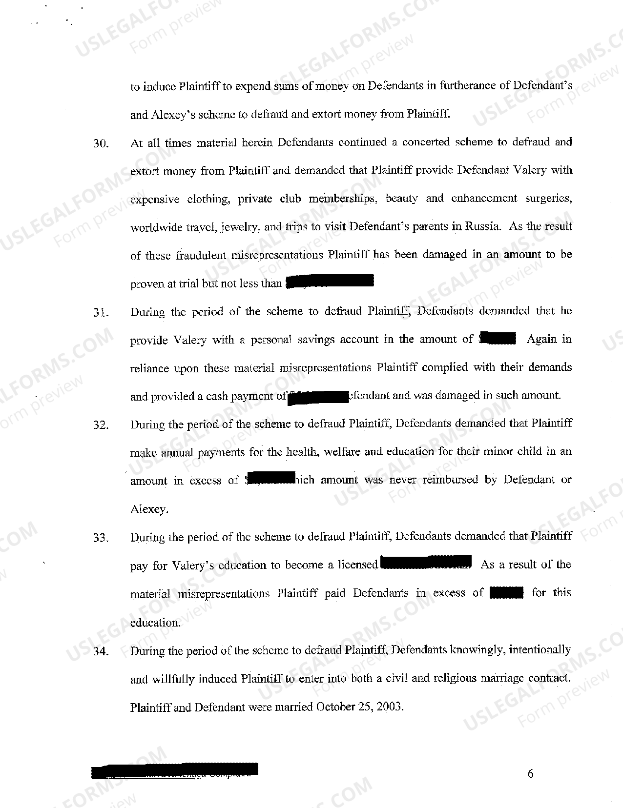 Utah Amended Complaint - Fraud - Misrepresentation and Conspiracy to ...