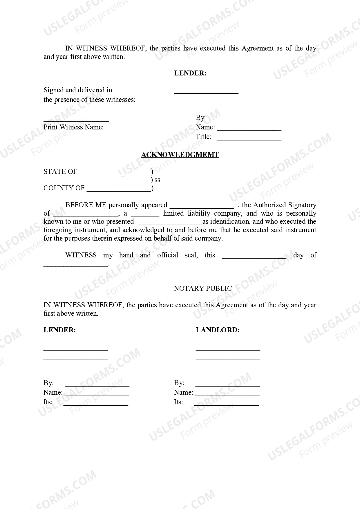 Utah Subordination, Non-Disturbance and Attornment Agreement | US Legal ...