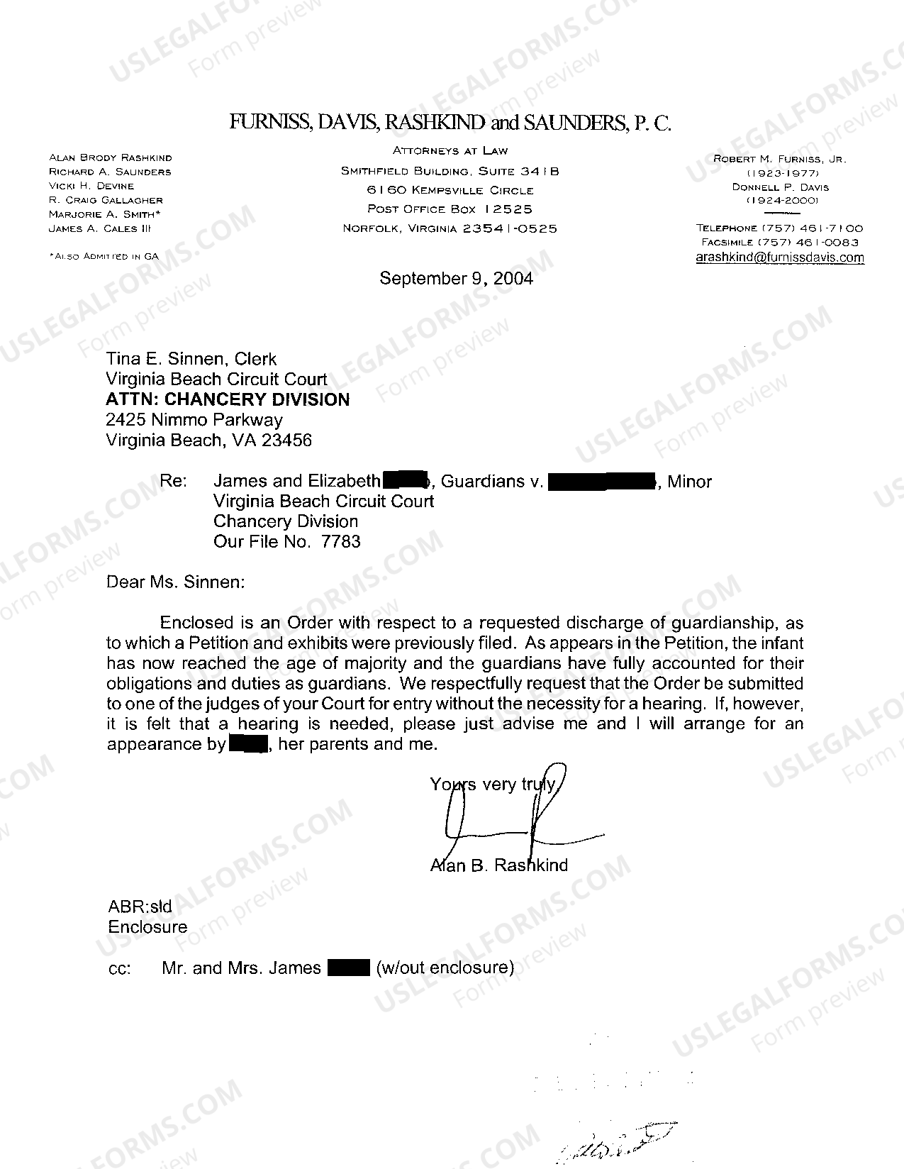 Virginia Petition for Discharge of Guardianship | US Legal Forms