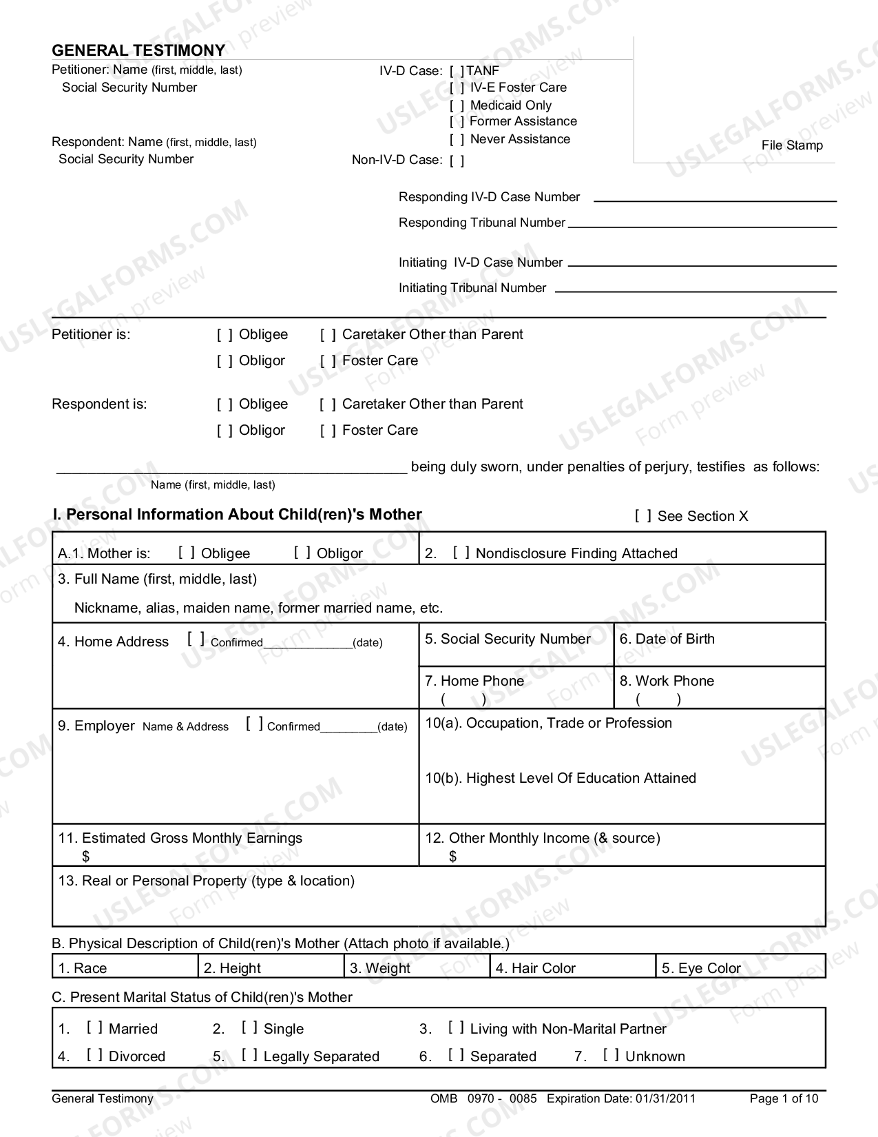 California Fictitious Business Name Declaration - California Dba Form ...