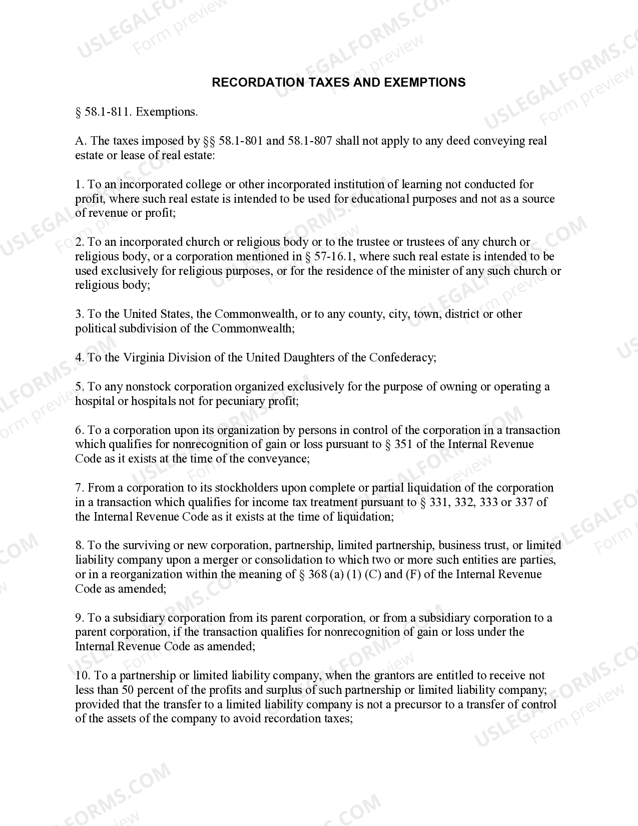 Virginia Fiduciary Deed for use by Executors, Trustees, Trustors ...