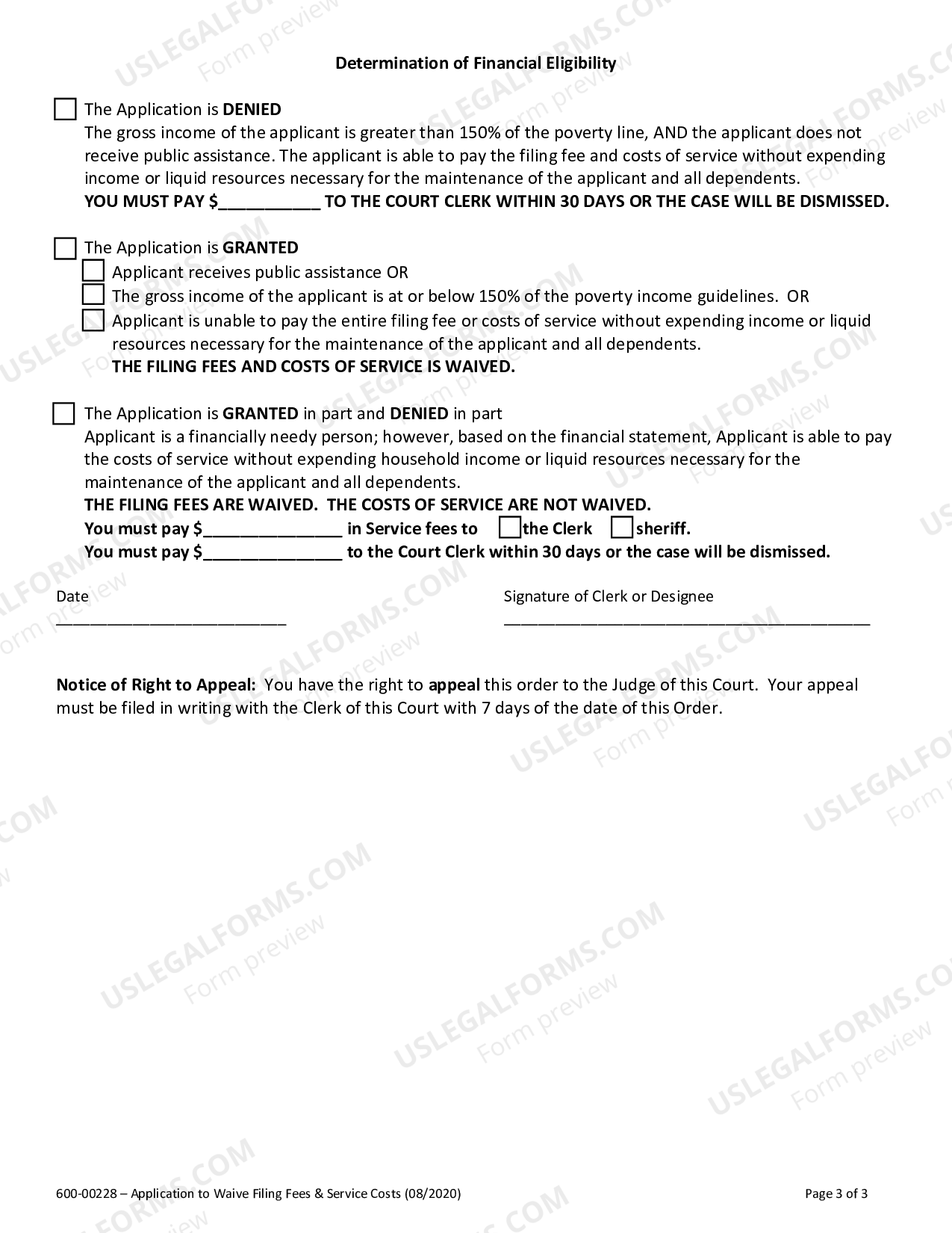 Vermont Application to Proceed In Forma Pauperis | US Legal Forms