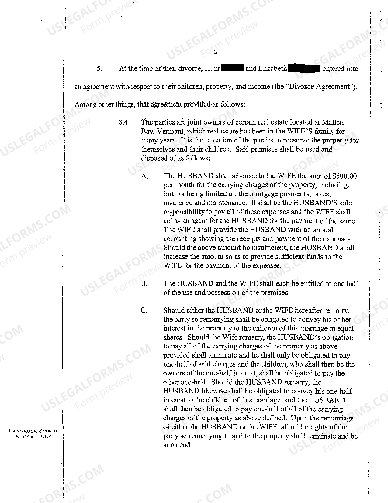 Vermont Complaint for Quieting Title - Quiet Title | US Legal Forms