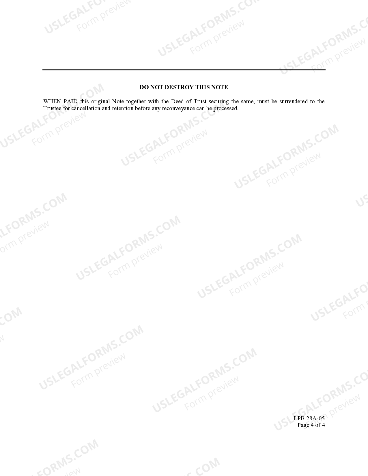 Washington Promissory Note | US Legal Forms