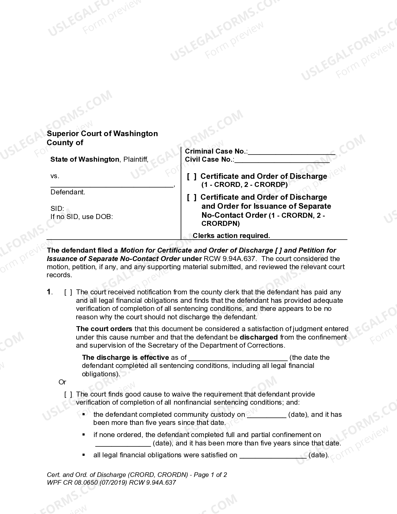 Idaho Certificate of Service | US Legal Forms