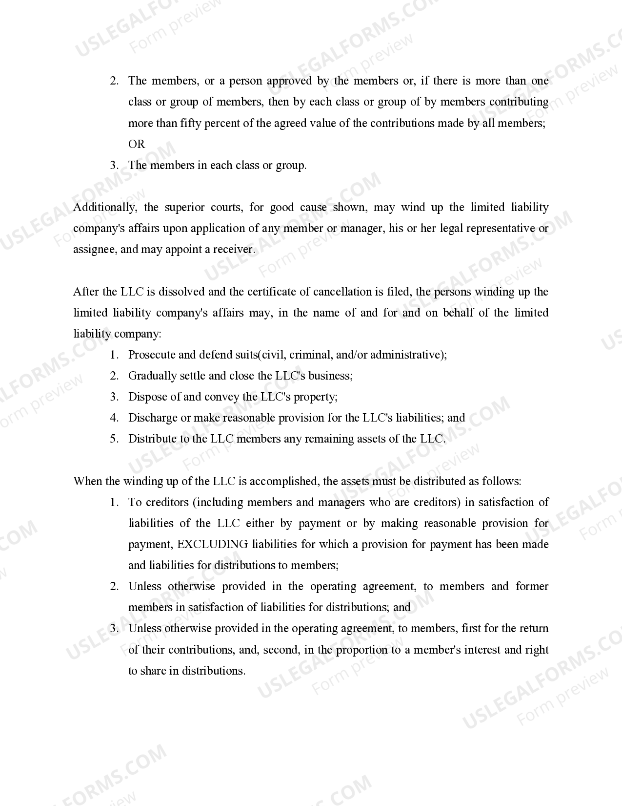 Washington Dissolve Llc With Irs | US Legal Forms