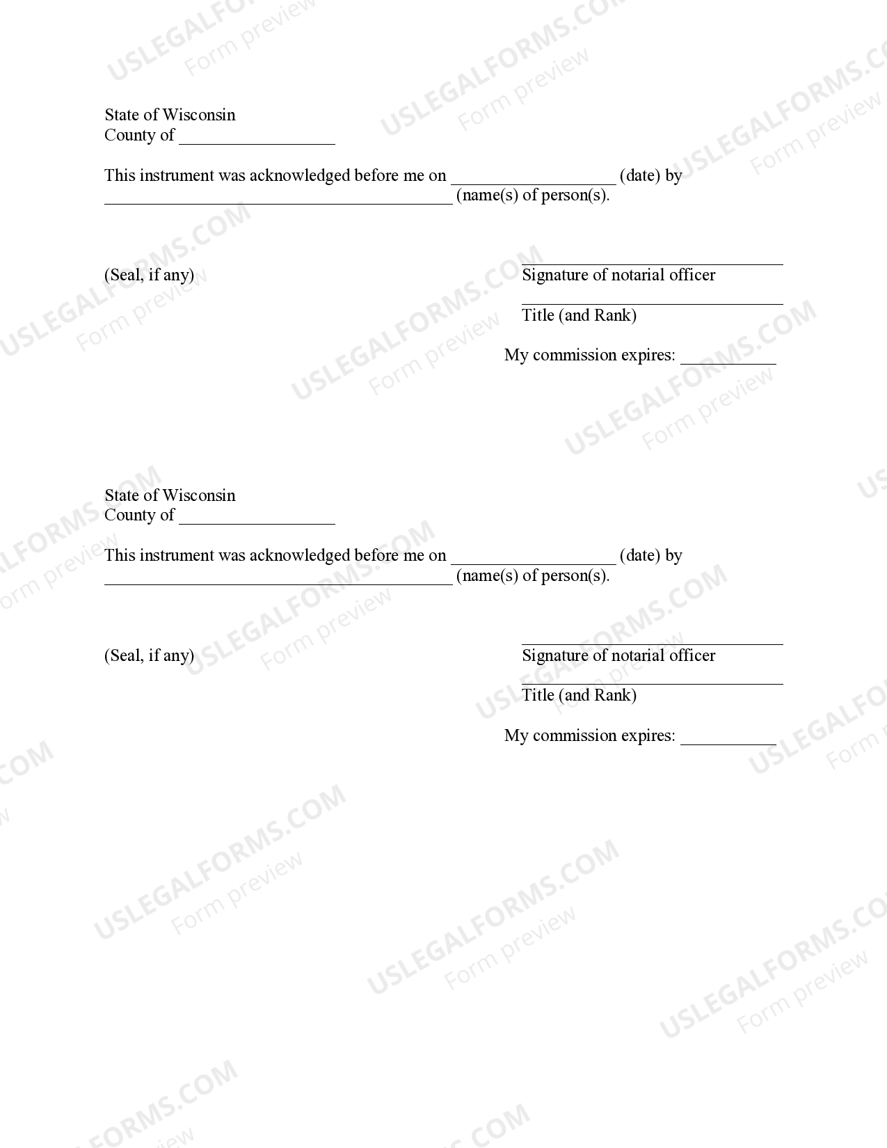 Green Bay Wisconsin Assignment Of Contract For Deed By Seller US green-bay-wisconsin-assignment-of-contract-for-deed-by-seller-us