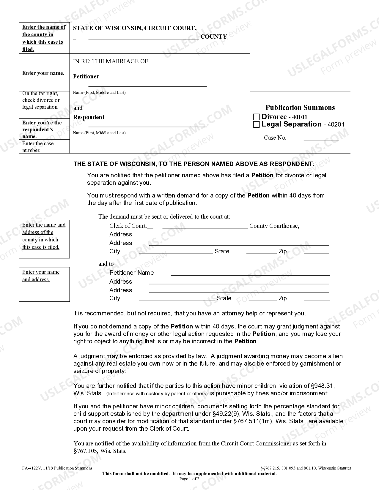 Redesigning Summons Forms To Be Clearer And More