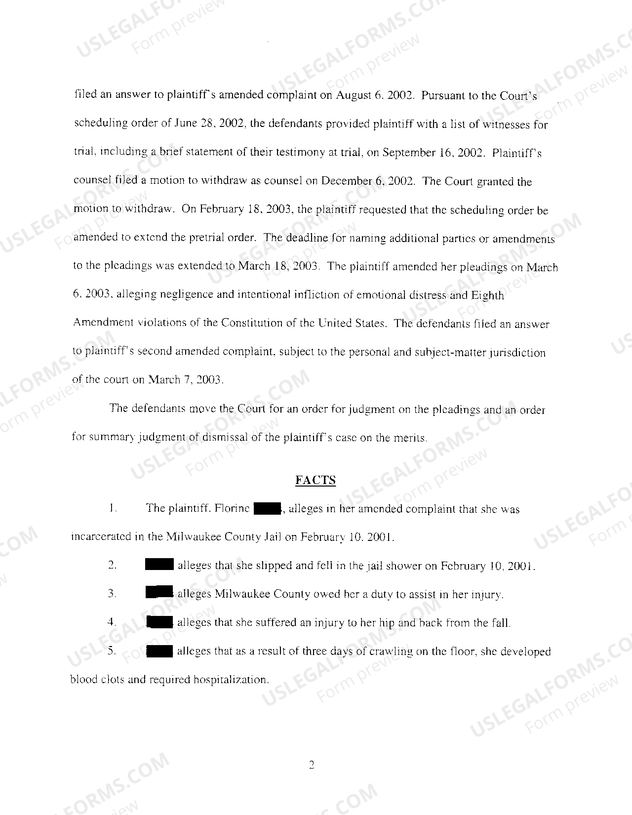 Wisconsin Defendants' Brief In Support Of Motion For Judgment On The ...