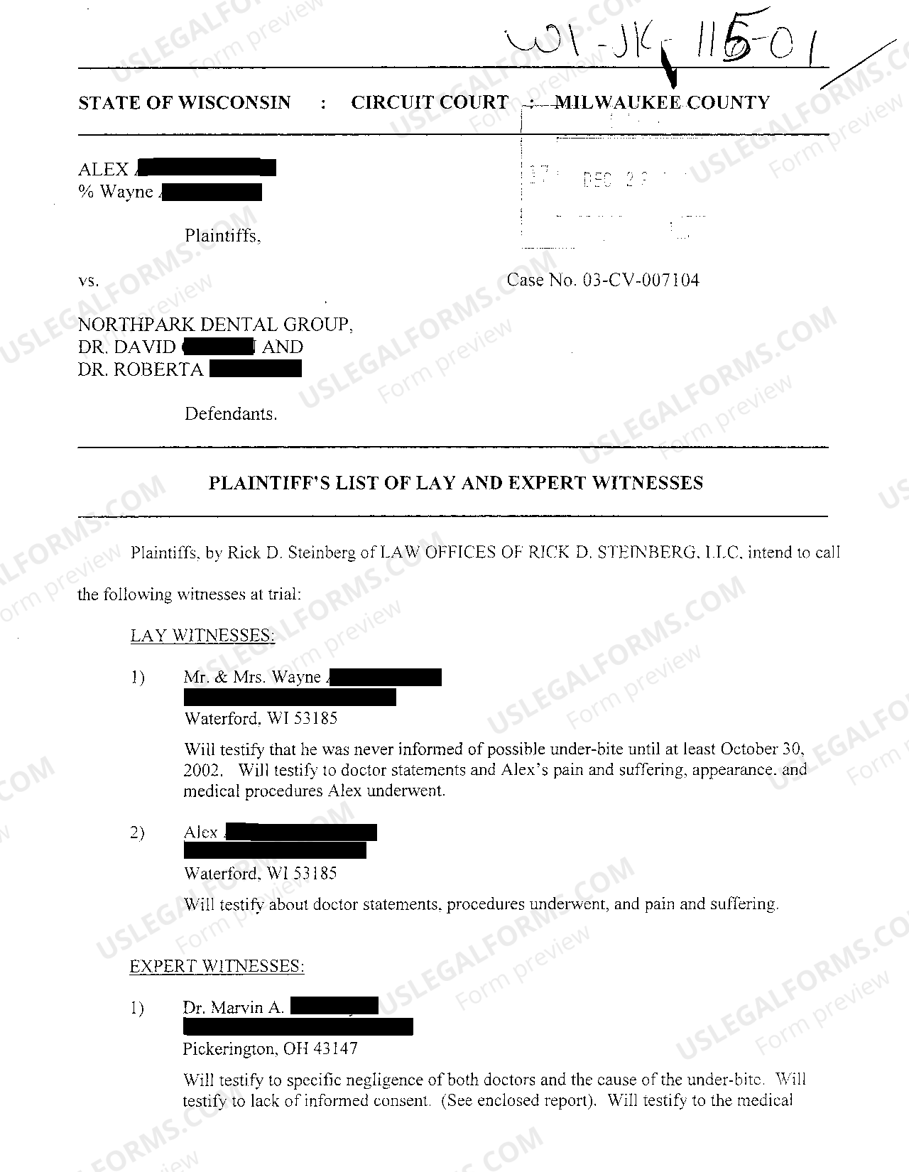 Sample Letter for Notice of Intent to File a Fee Petition - Letter ...