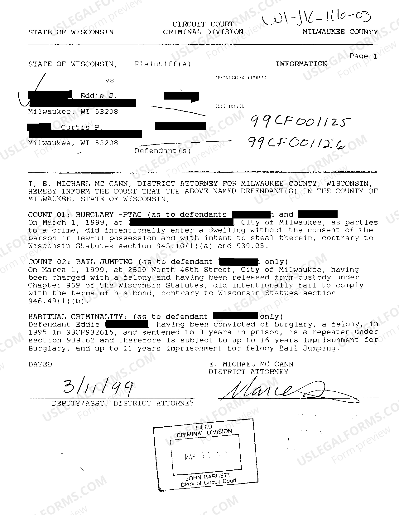 Wisconsin Petition for Writ of Certiorari - Wisconsin Writ Of ...