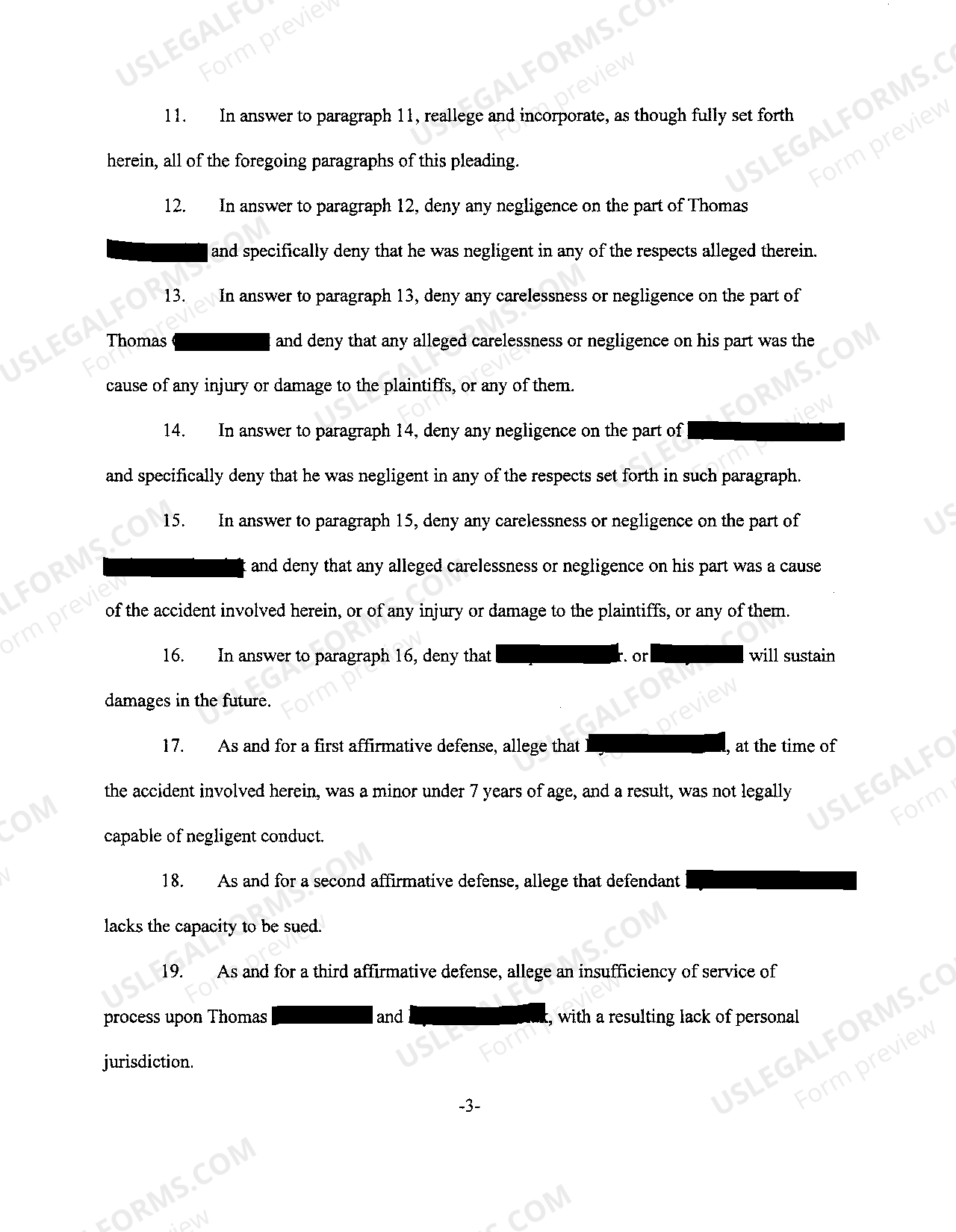 Wisconsin Answer And Counterclaim | US Legal Forms