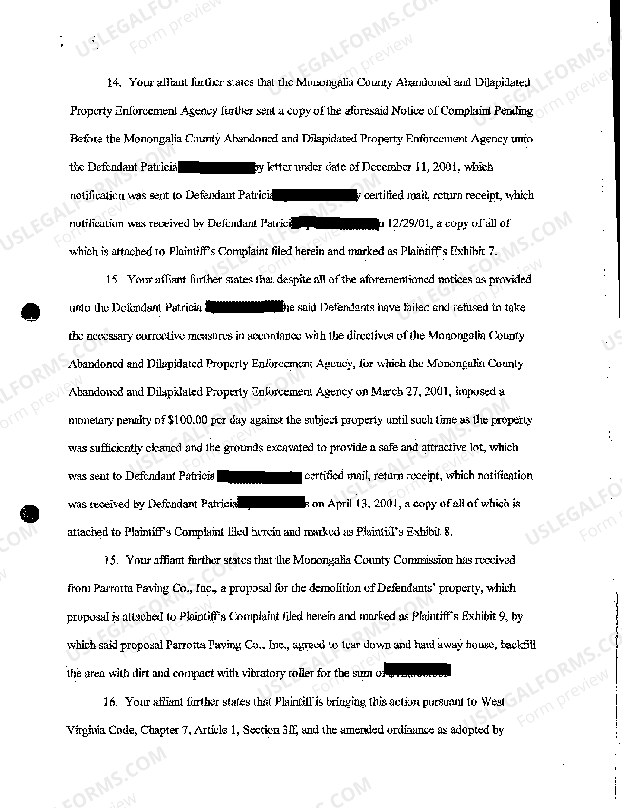 West Virginia Affidavit | US Legal Forms